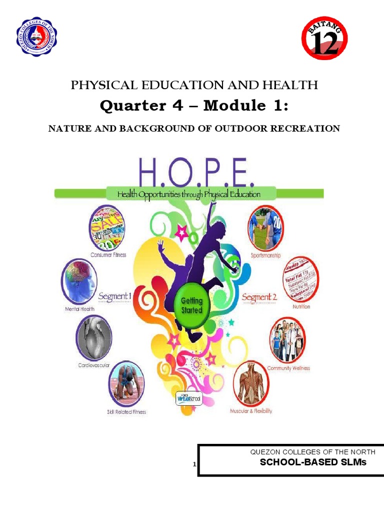 PEH Q4-M1 | PDF | Learning | Teachers