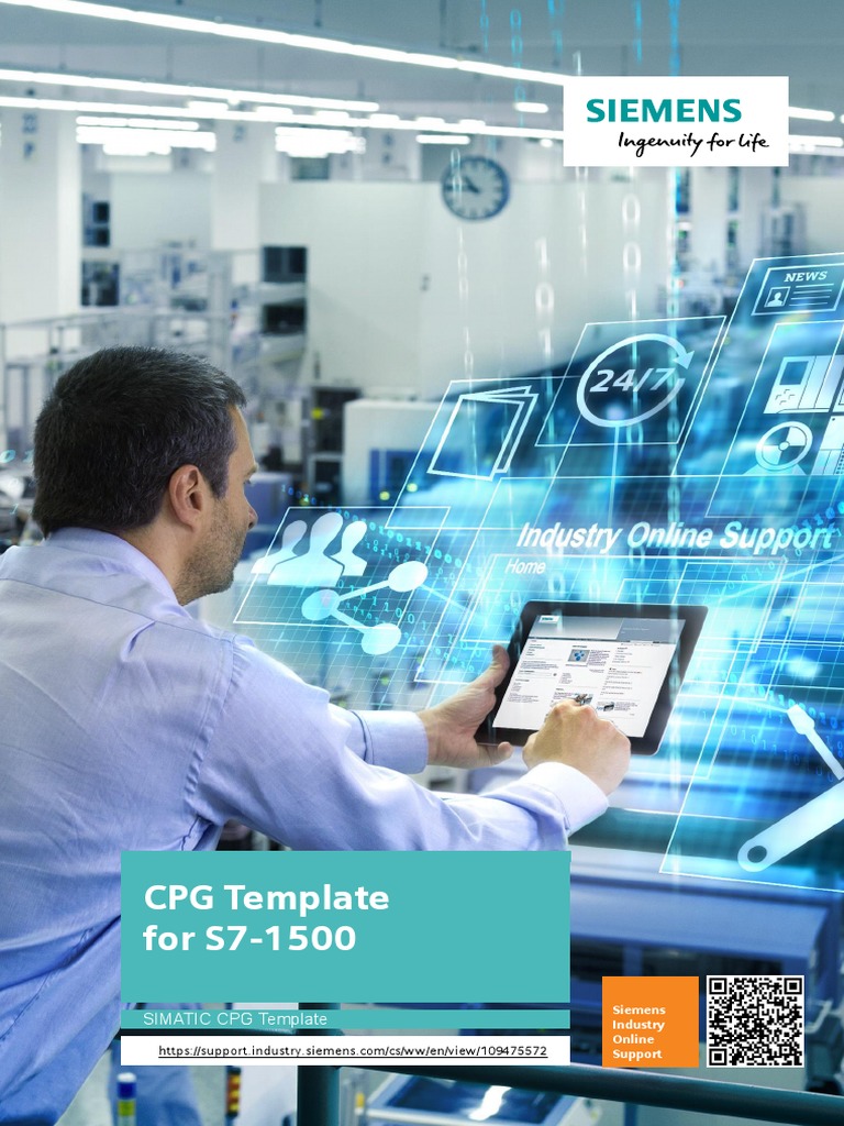 CPG Template SIMATIC V1 0 en | PDF | Computing | Systems Engineering