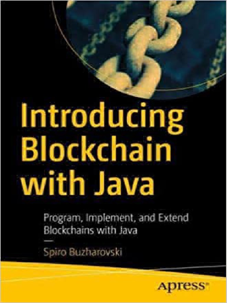 Introducing Blockchain With Java | PDF | Cryptography | Key (Cryptography)