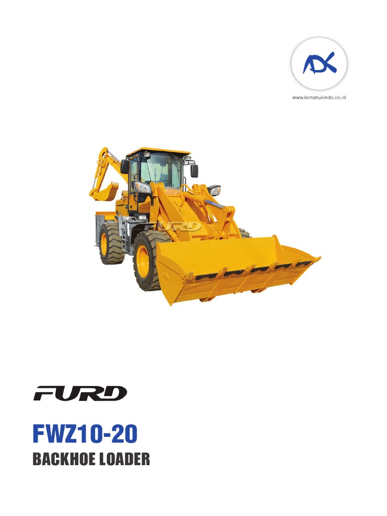 Spesifikasi FWZ10-20 Backhoe Loader | PDF