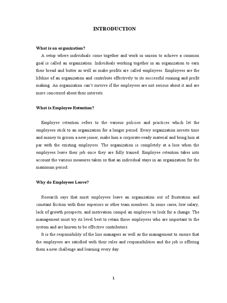 ##Project Chilukuri Navitha - Employee Retention - BIG Bazaar @@@ | PDF ...