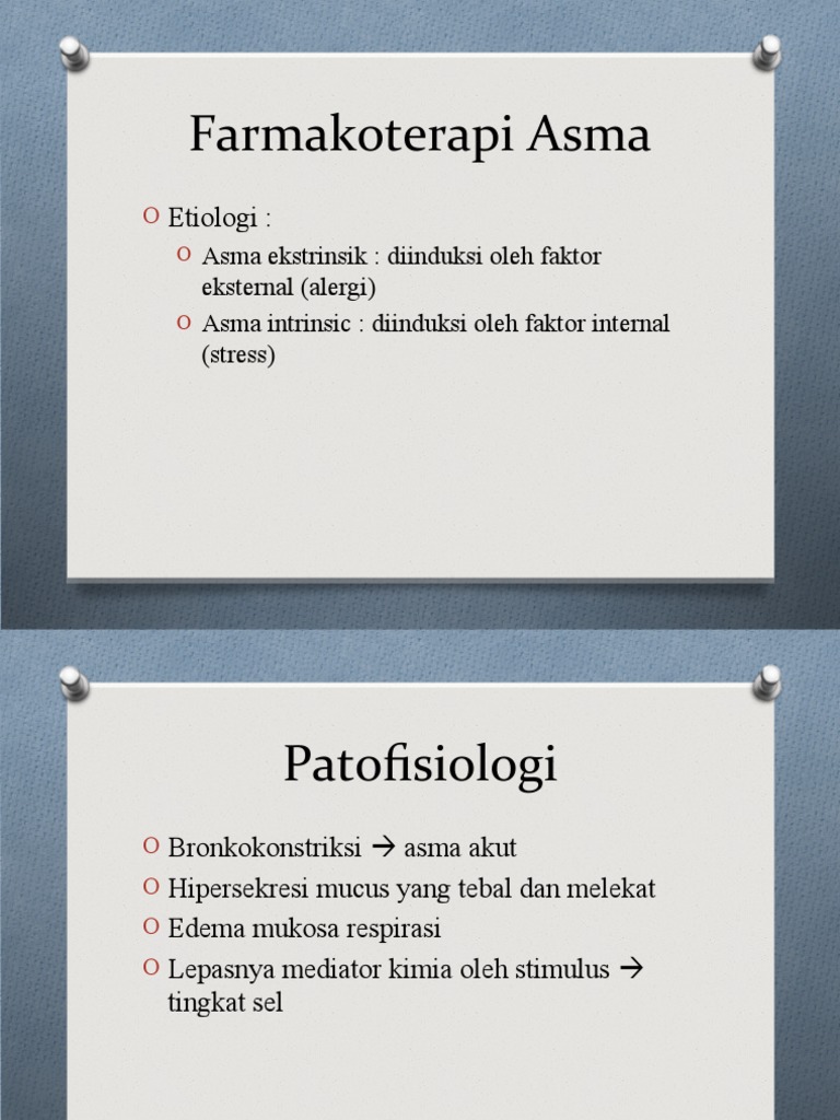 Farmakoterapi Asma | PDF