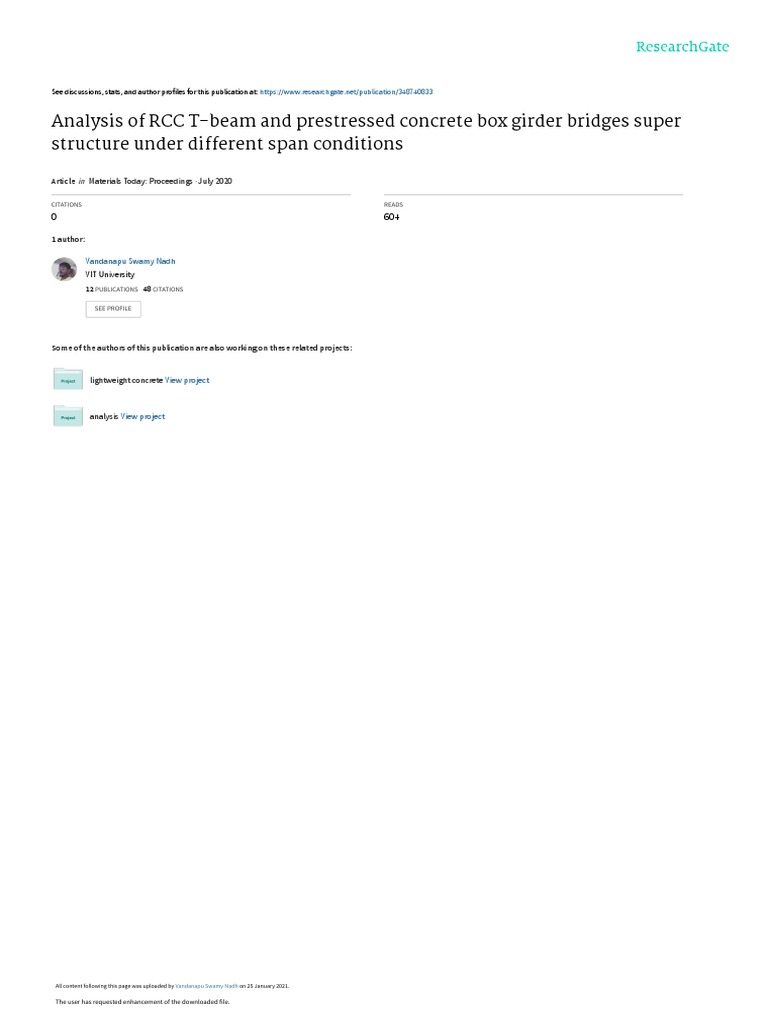 Bridge Design Example | Download Free PDF | Bridge | Bending