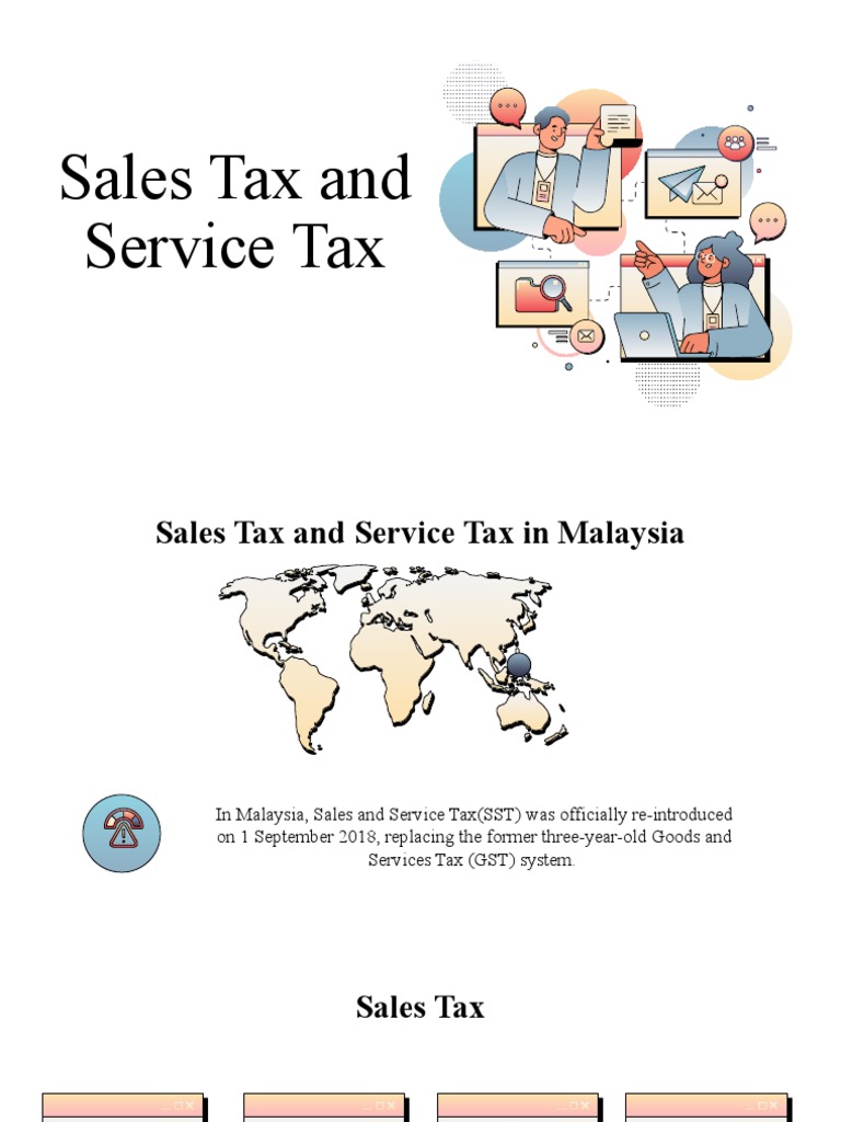 SST&ST-Sales Tax and Service Tax in Malaysia | PDF | Taxes | Value ...