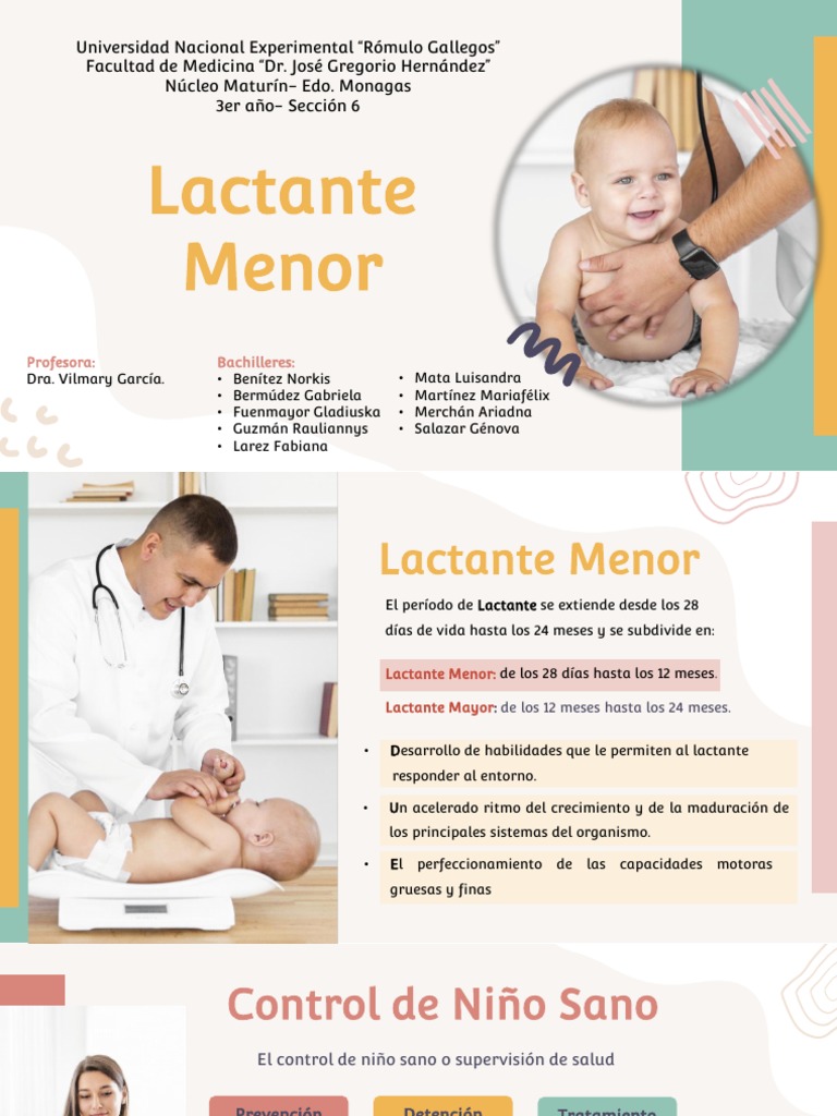 Lactante Menor - Grupo 2 | PDF | Abdomen | Vacunas