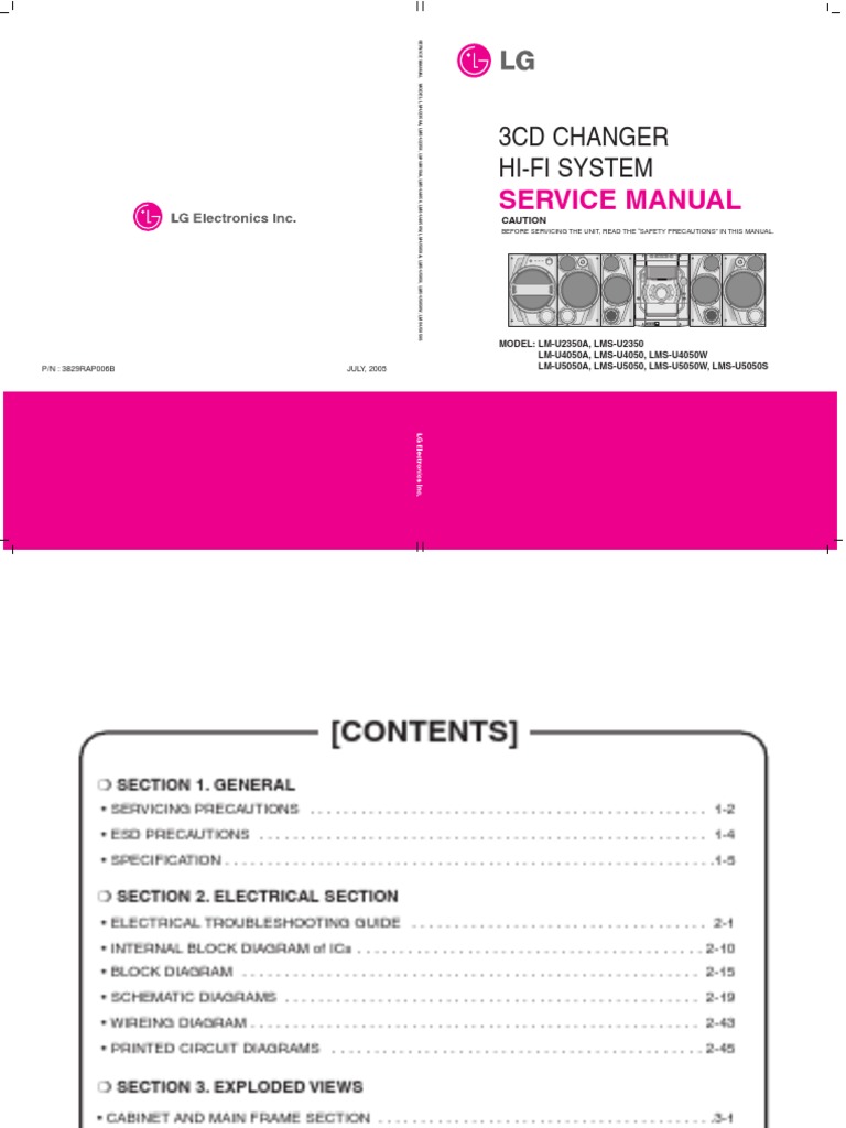 LM U5050 | PDF | Electrostatic Discharge | Loudspeaker