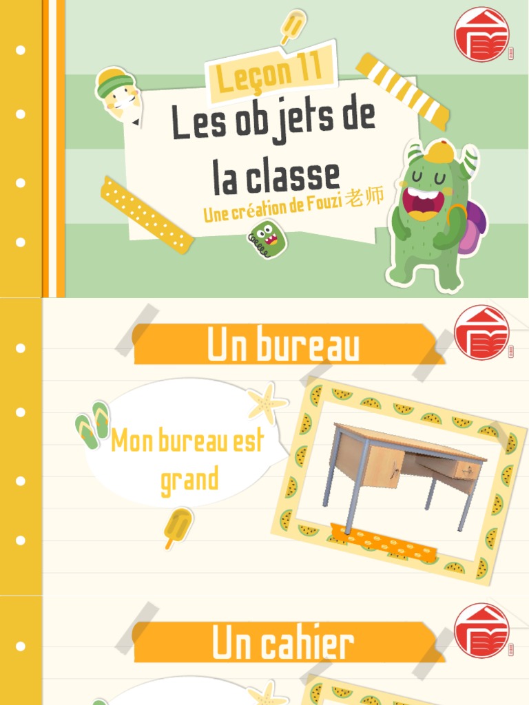 Objets de la classe - Leçon 11 | PDF