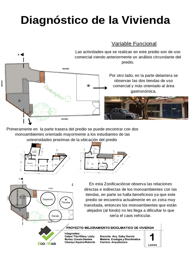 Diagnóstico de la Vivienda | PDF
