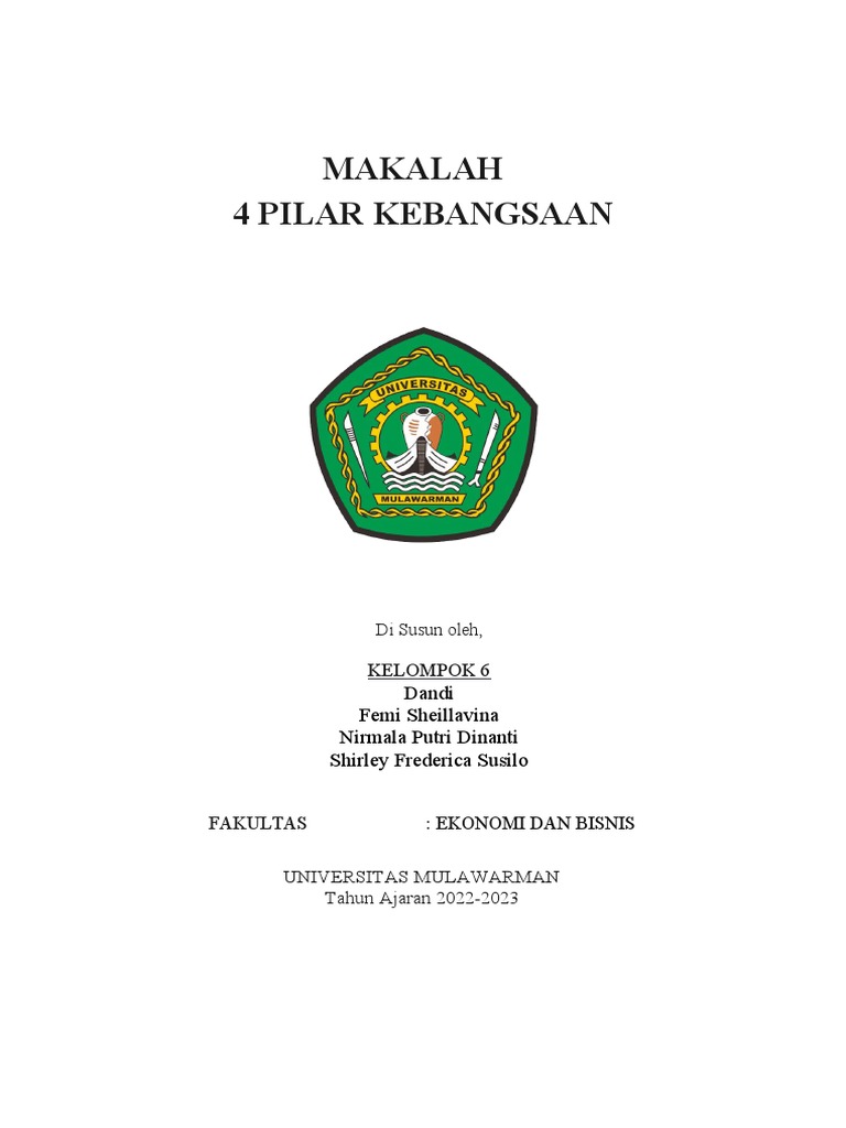 Makalah 4 Pilar Kebangsaan | PDF