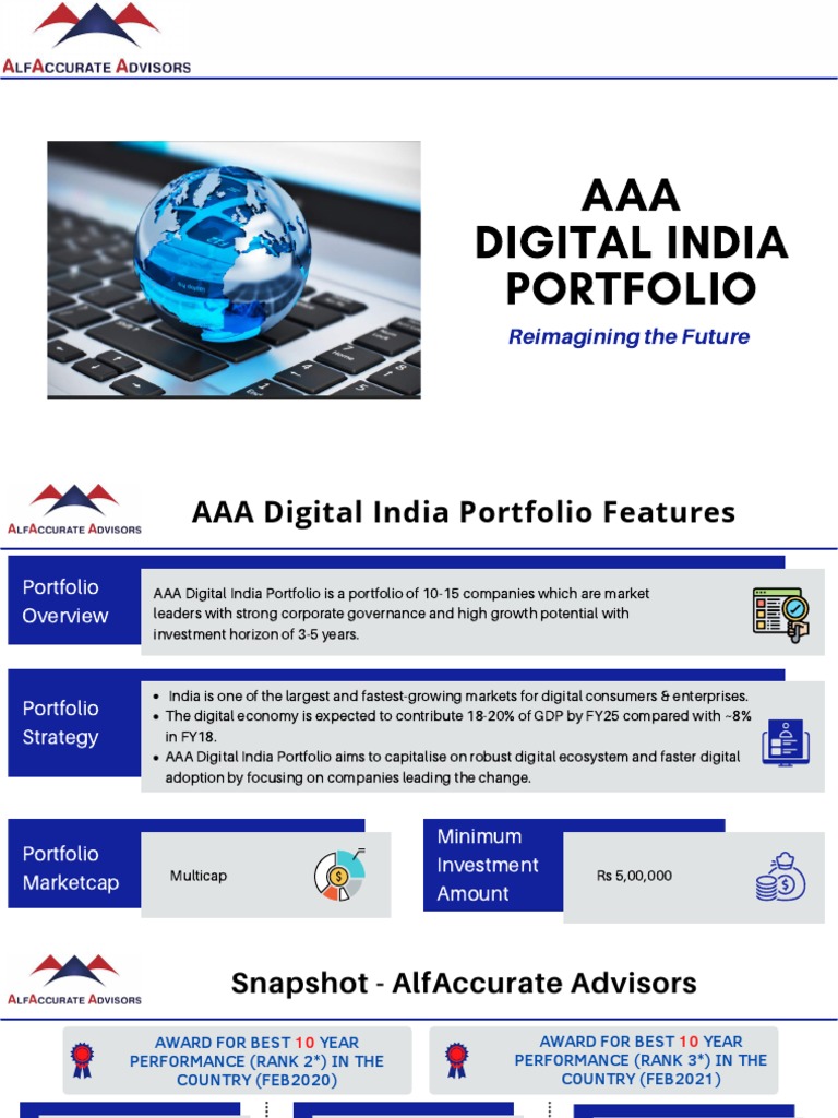 AAA Digital India2 | PDF | Investing | Investment Management