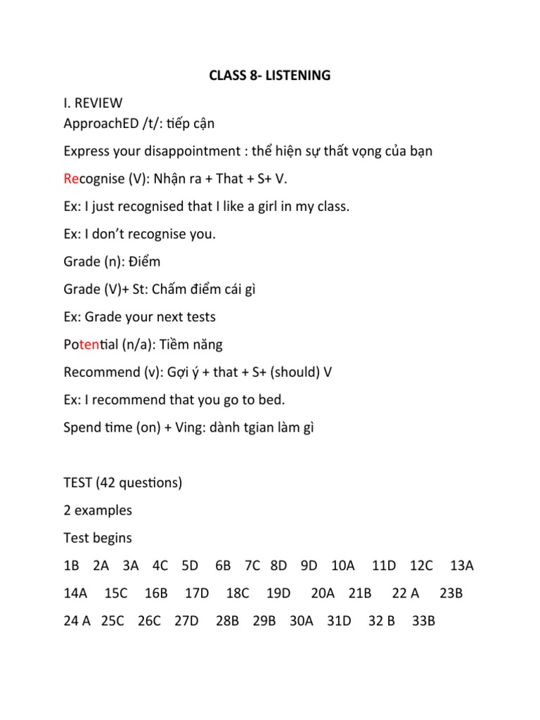 Class 8 Notes Pdf