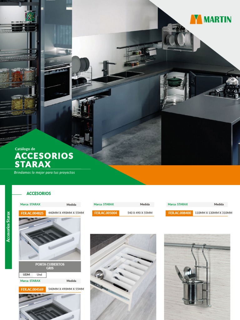 Catálogo de Accesorios Starax | PDF