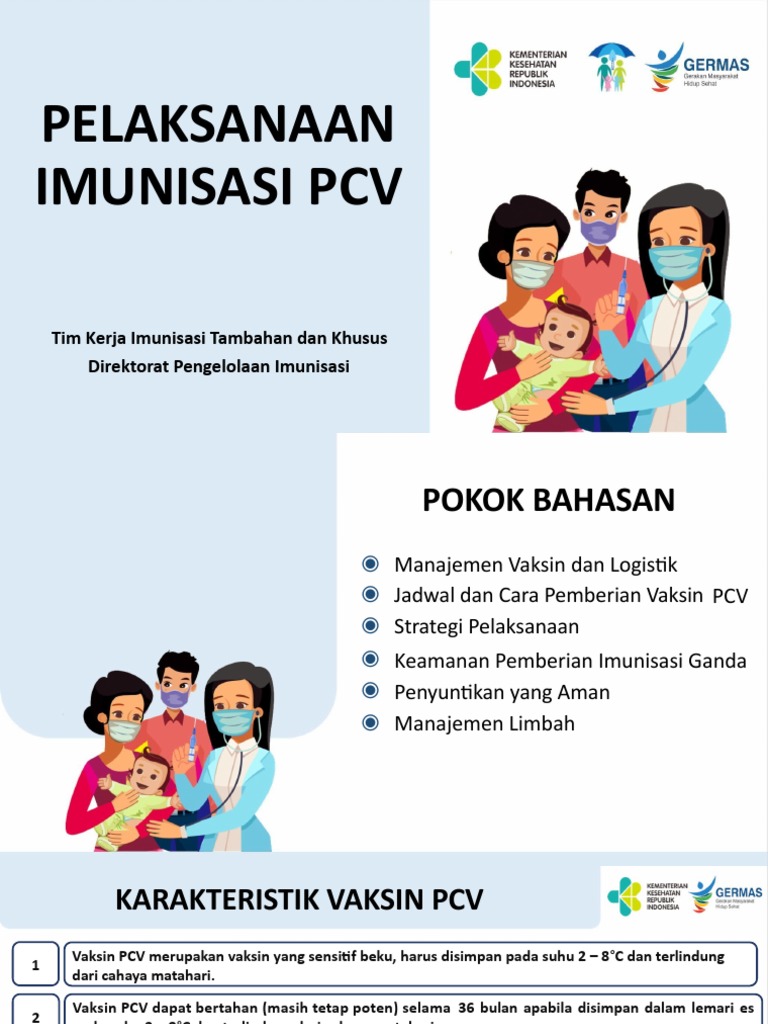 Pelaksanaan Imunisasi PCV | PDF