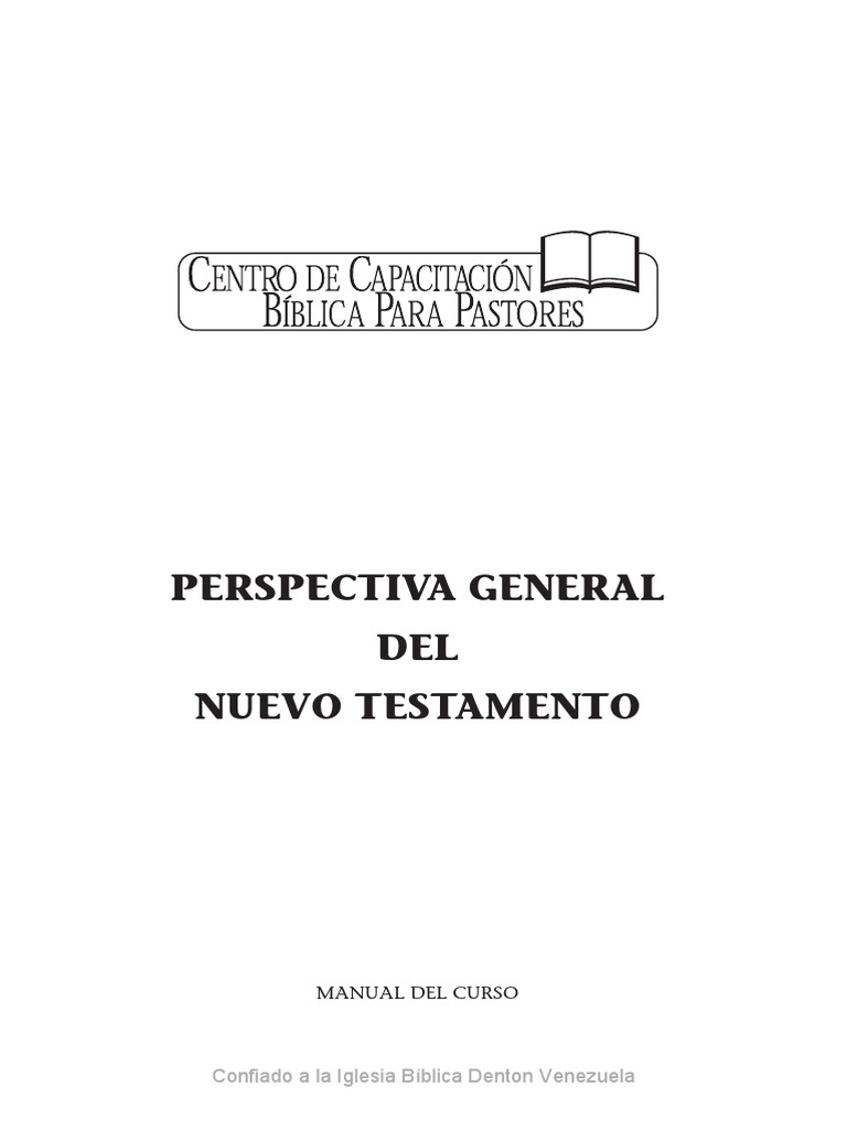 Estudiando El Nuevo Testamento | PDF | Biblia | Pablo el apóstol
