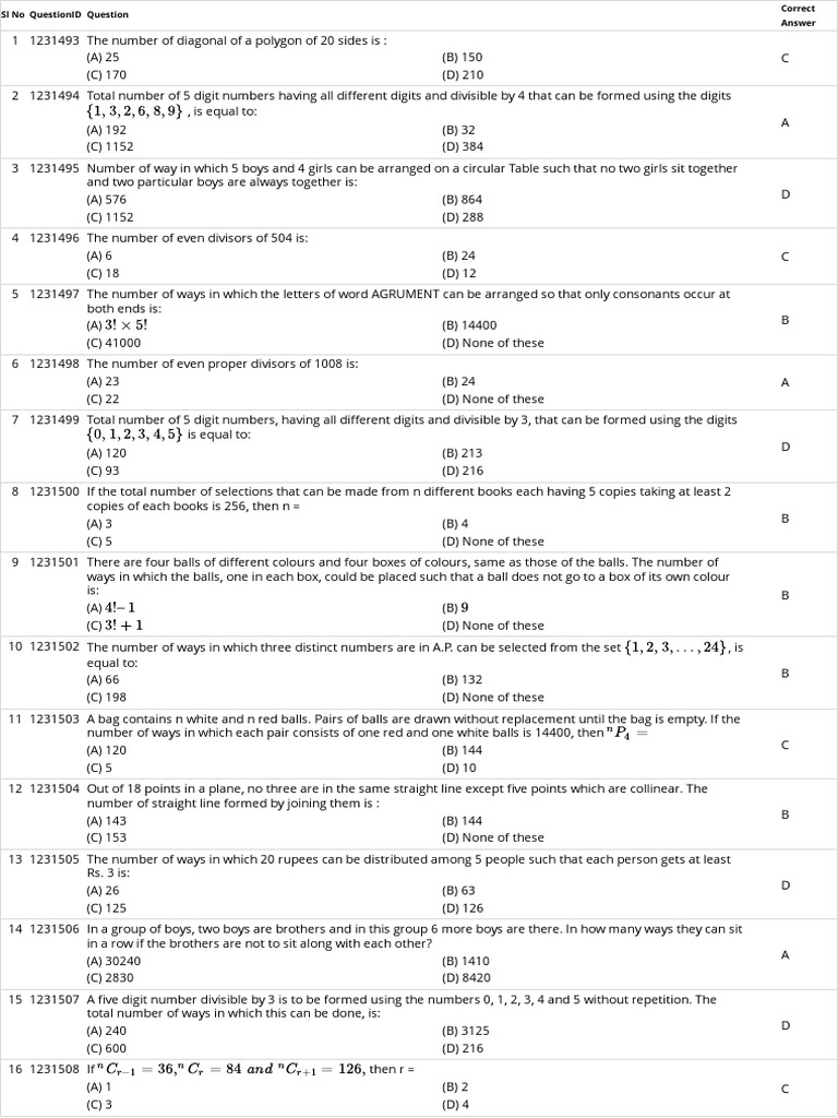 Cmat Question Paper | PDF | Waves | Sound