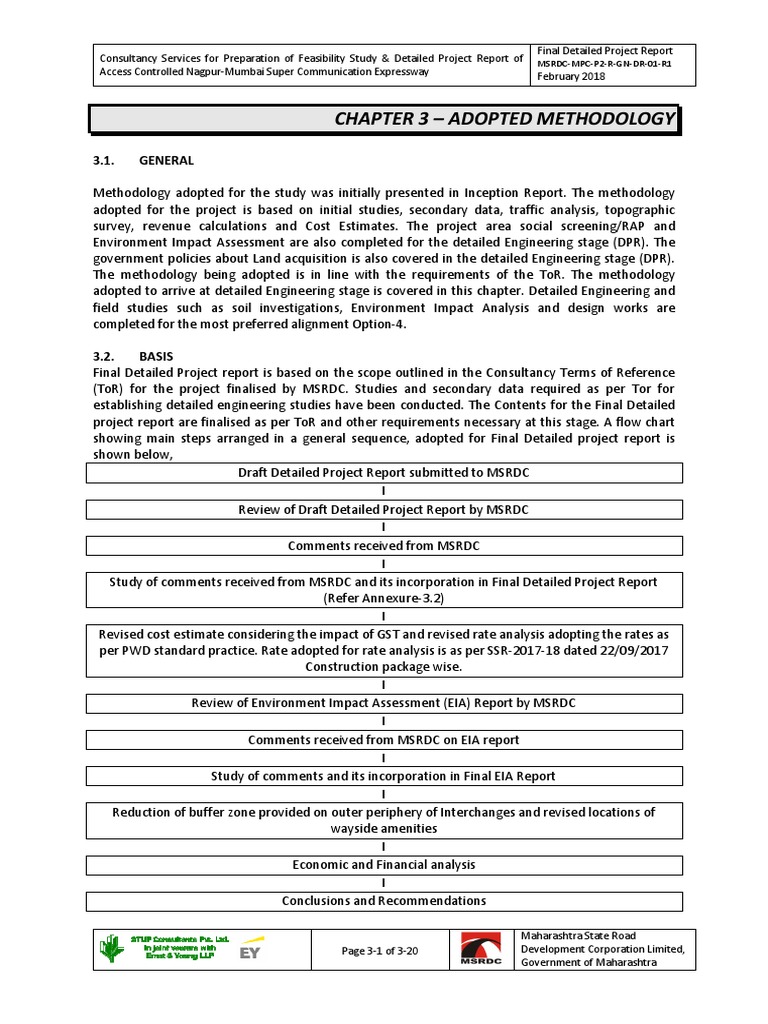 8-Draft Chapter 3 - Adopted Methodology - 02!10!16 | PDF | Environmental Impact Assessment ...