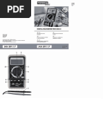 Digitech QM1529 Multimeter Manual | PDF