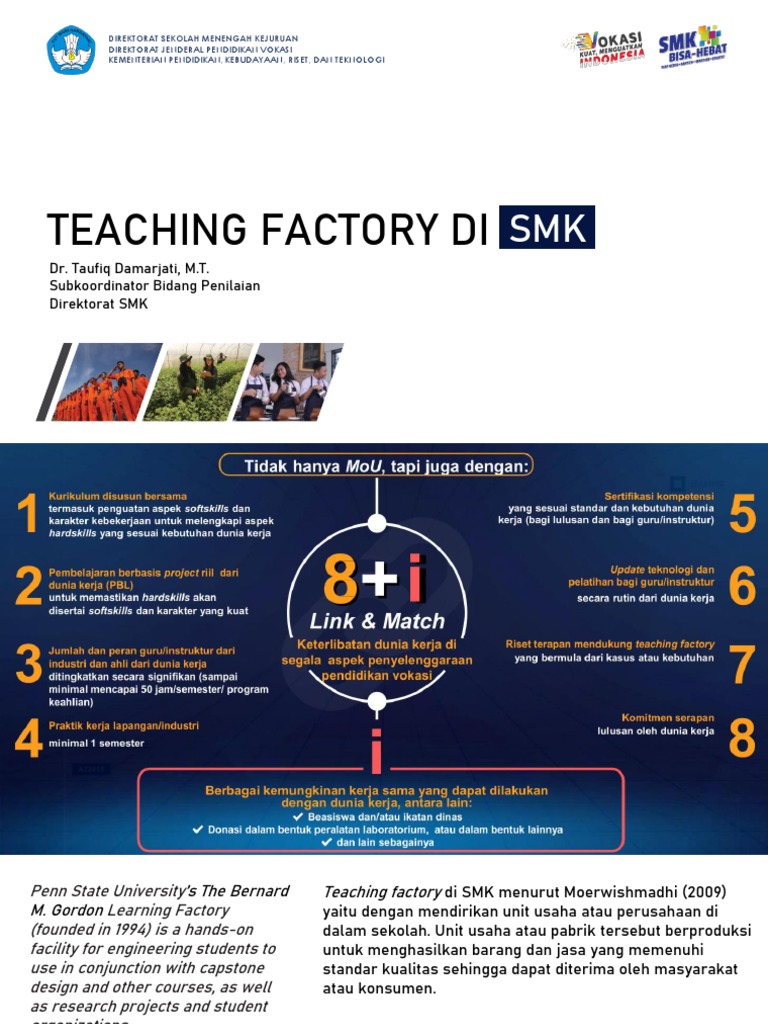 Pengembangan Teaching Factory Dan Pembelajaran | PDF
