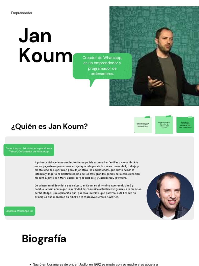 Jan Koum | PDF