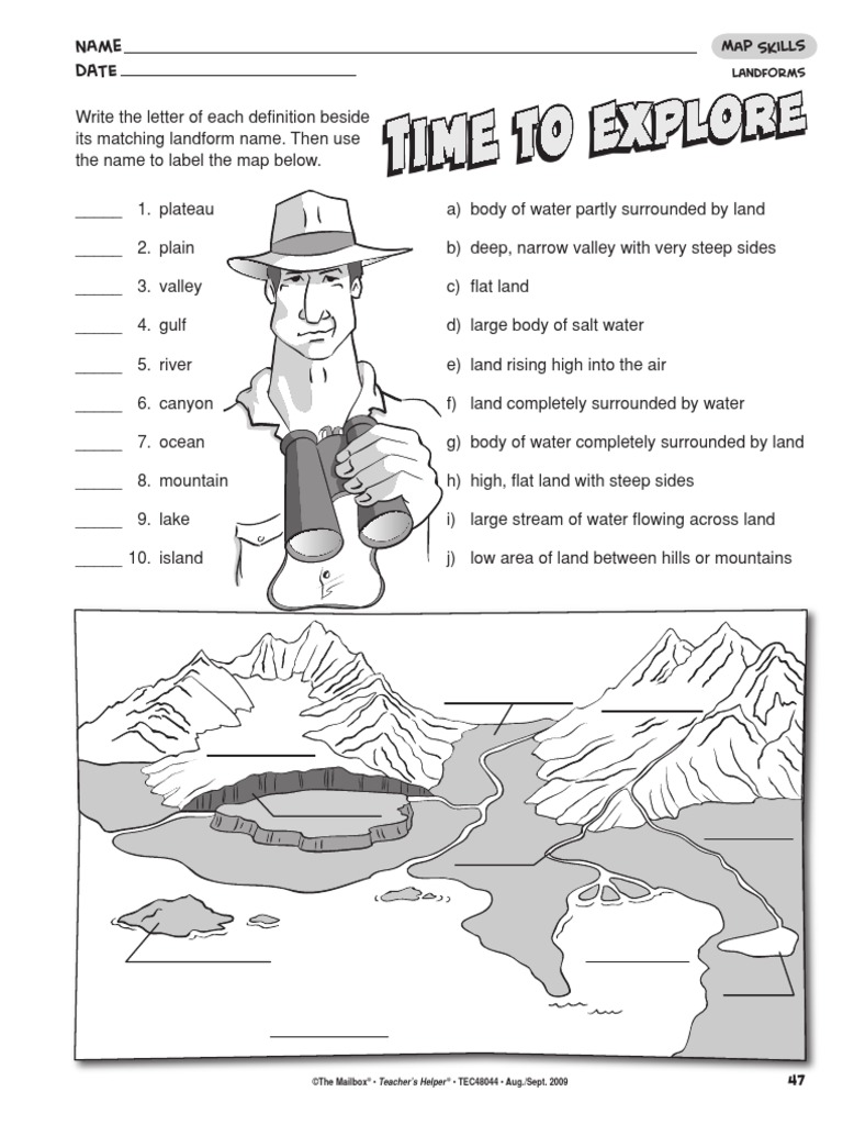 Landforms 1 | PDF | Valley | Mountains