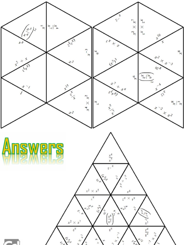 Indices Multiplying Dividing Tarsia Standard | PDF Indices Multiplying Dividing Tarsia Standard | PDF