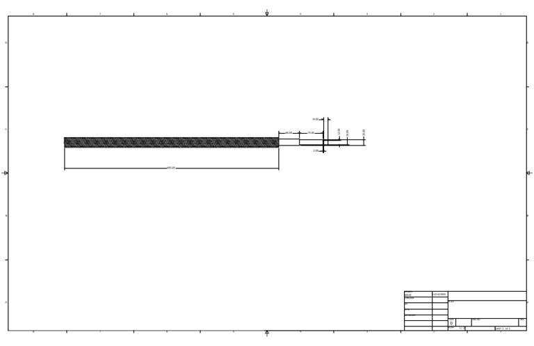 Ball Screw Thread Left Hand 32mm Picth 5mm Thread Travel 690mm | PDF