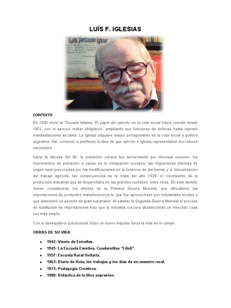 Luis F Iglesias | PDF