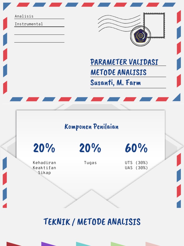 Parameter Validasi Metode Analisis | PDF