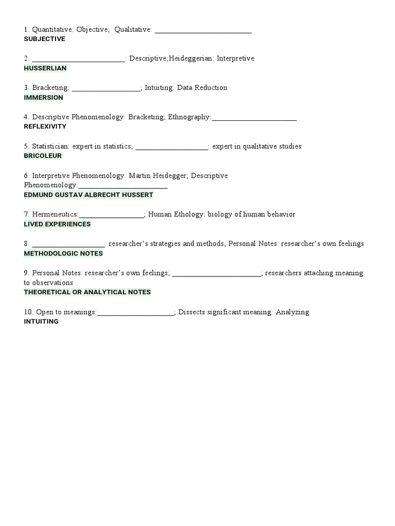 Bracketing in Qualitative Research | PDF