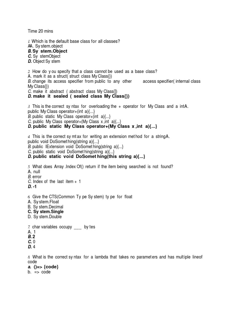 C. Sy Stem - Single | PDF | Boolean Data Type | Class (Computer Programming)
