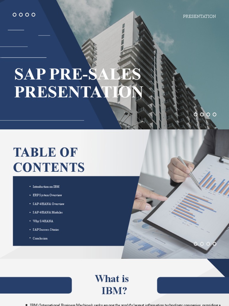 SAP Presentation | Download Free PDF | Enterprise Resource Planning | Procurement