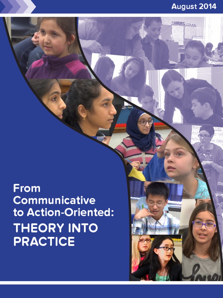 From Communicative To Action Oriented - Theory Into Practice | PDF | Lesson Plan | Learning