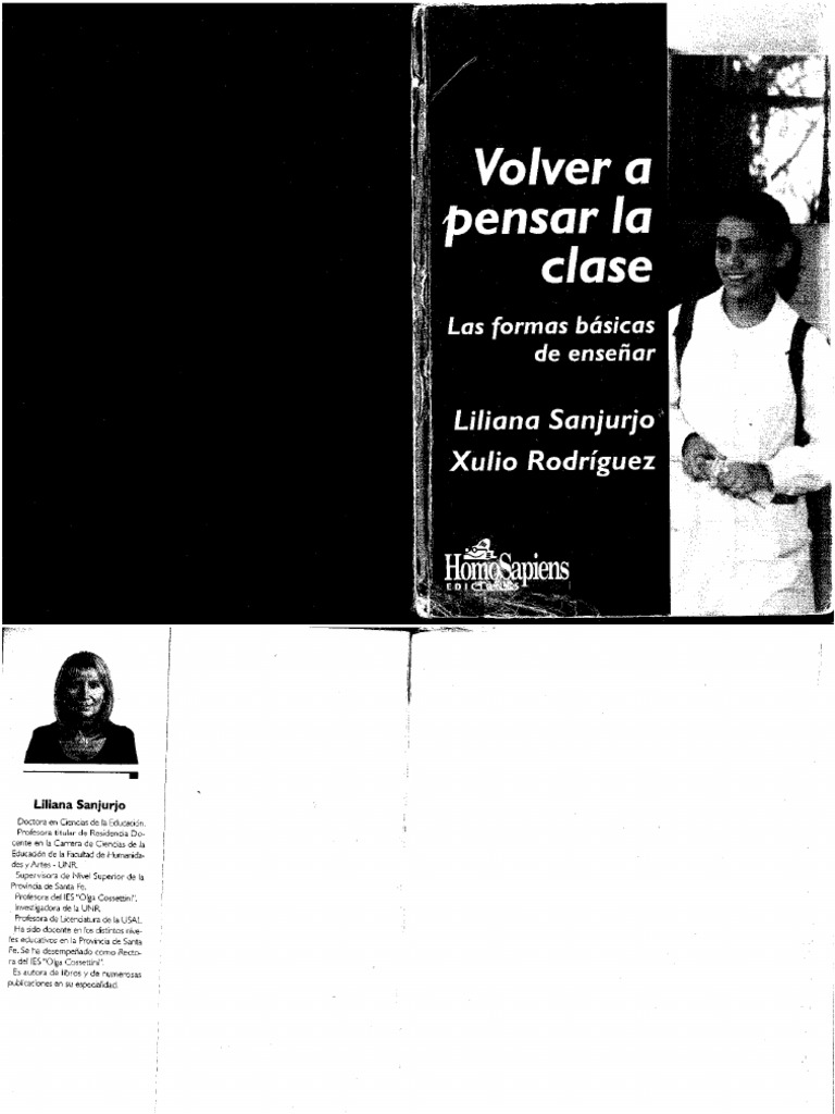 Sanjurjo - Volver A Pensar La Clase, Las Formas Básicas de Enseñar - 1a. Parte - Compressed | PDF