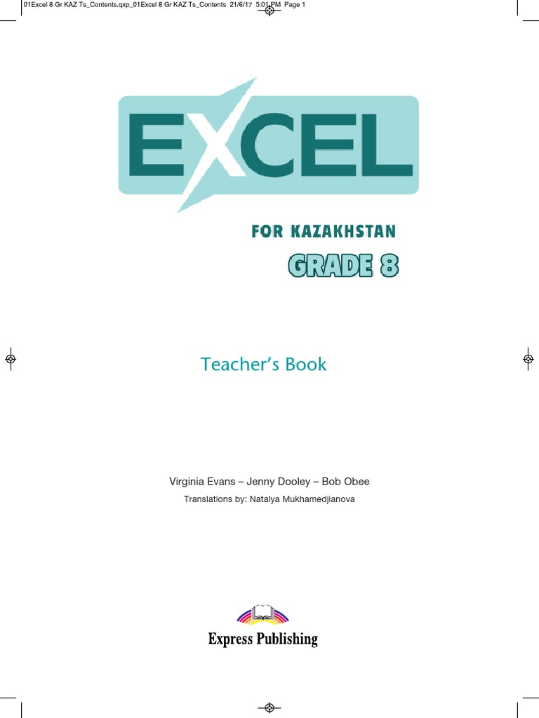 Teachers Book 8-Grade | PDF | Learning | Verb