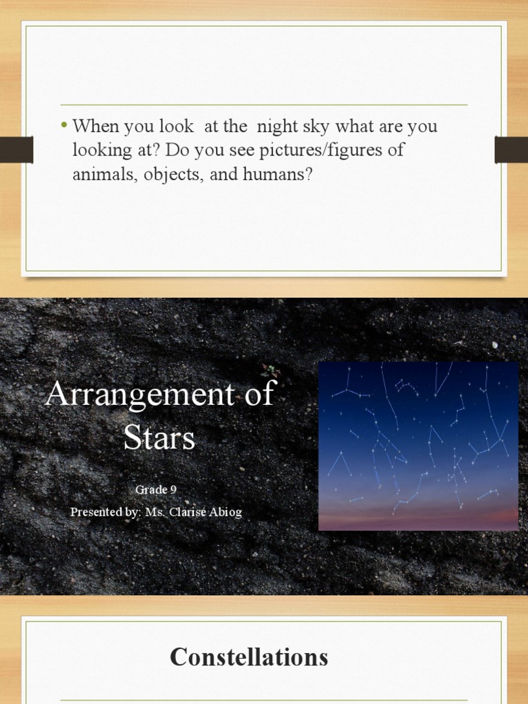 Constellations Grade 9 | PDF | Constellation | Astronomy