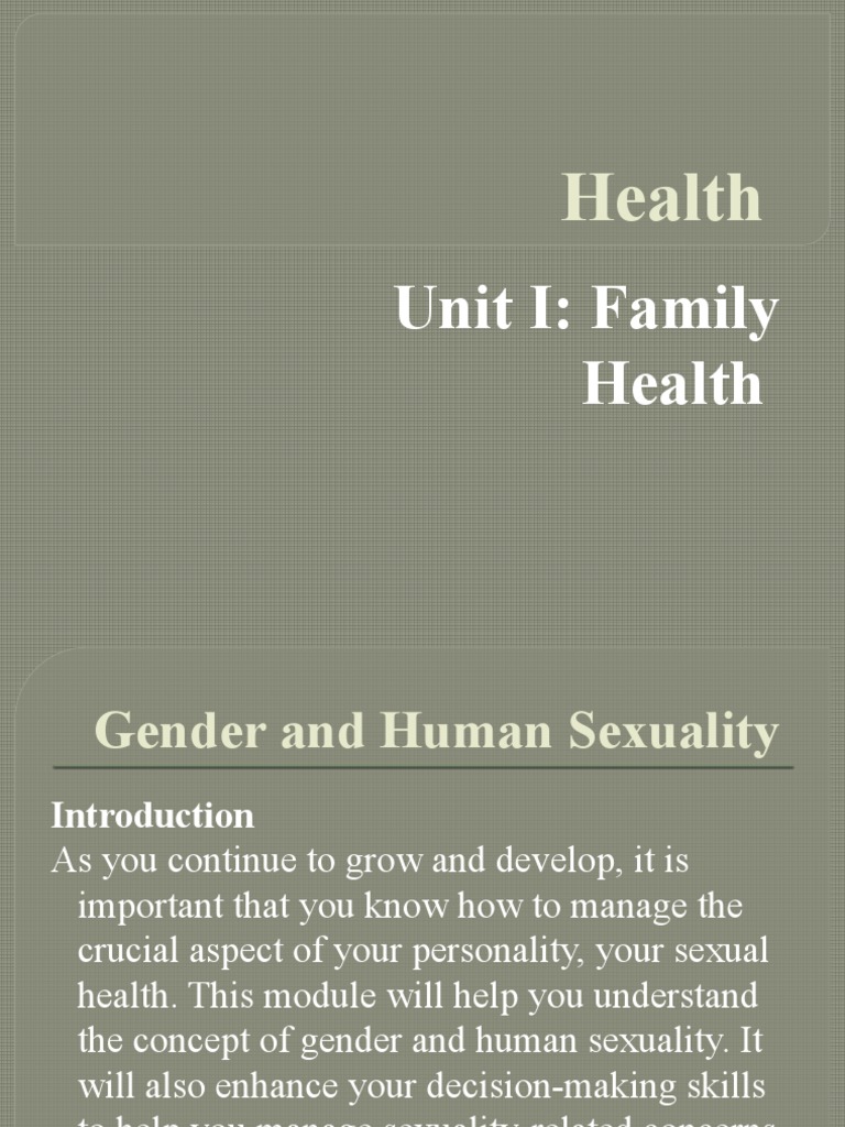 Health 8 Lesson 1 and 2 | PDF | Sexually Transmitted Infection | Human ...