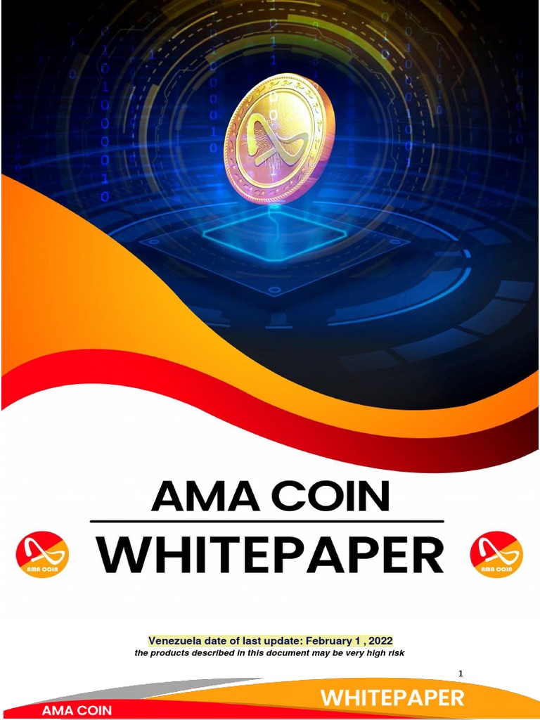 Whitepaper Ama Token Ingles | PDF | Cryptocurrency | Market Liquidity