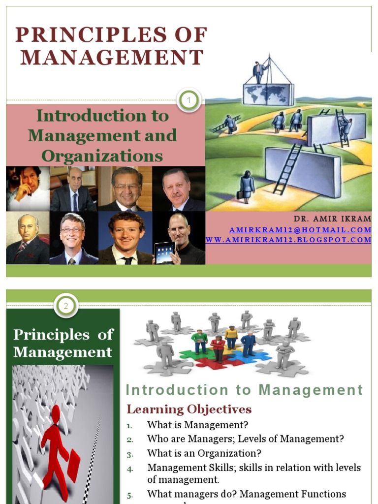 Management Introduction | PDF