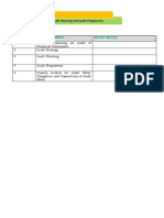 Audit Strategy vs. Audit Plan Explained | PDF | Audit | Internal Control