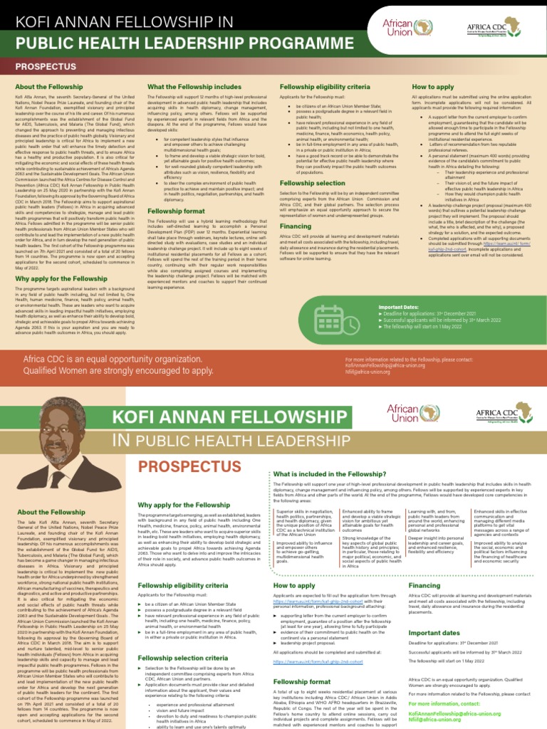 Kaf en | PDF | Public Health | Kofi Annan