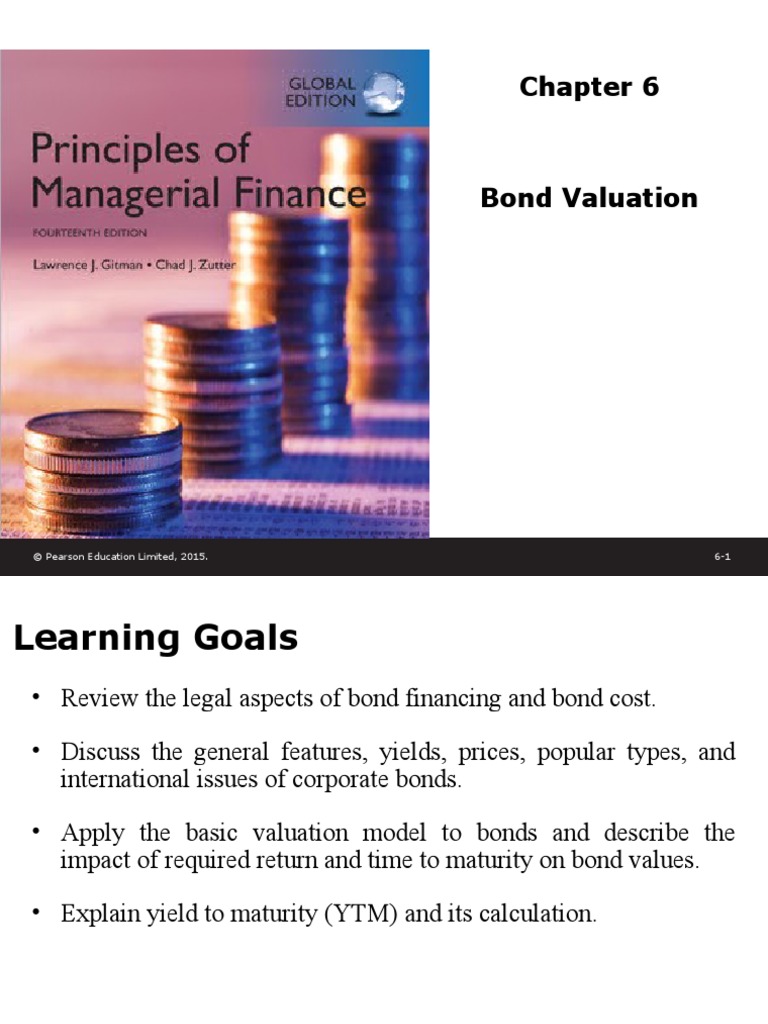 Chapter 6 Bond Valuation | PDF | Bonds (Finance) | Yield (Finance)