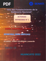 Entregable 1 de Calidad Total Senati | PDF