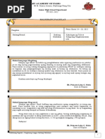 Halimbawa NG Agenda | PDF