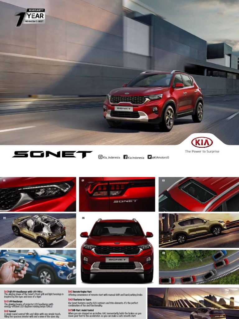 Sonet Brochure 297x210mm v2 Lores | PDF | Anti Lock Braking System | Airbag
