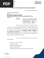 Solicitud Dirigida Al Rector | PDF