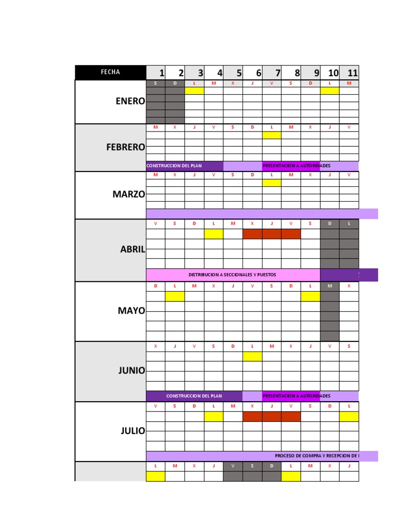 Calendario Laboral 2022 Dprc. | PDF
