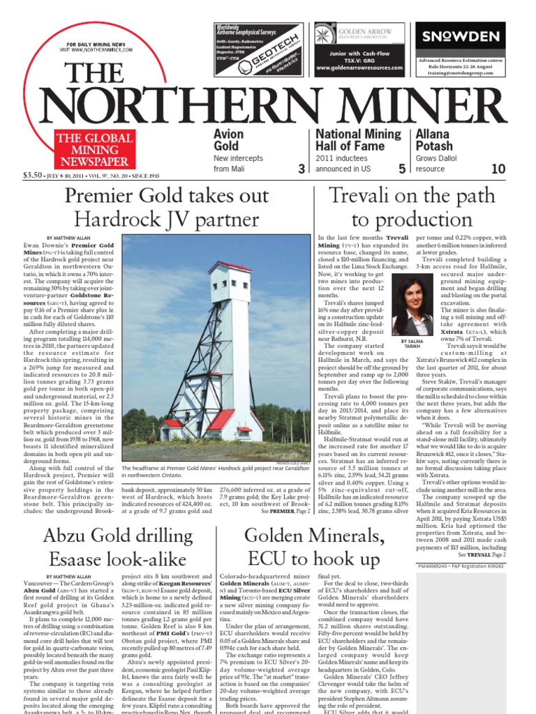 Trevali Mining On The Path To Production | PDF | London Stock Exchange ...
