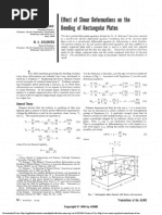 Circular Plate Deflection Analysis | PDF | Bending | Stress (Mechanics)