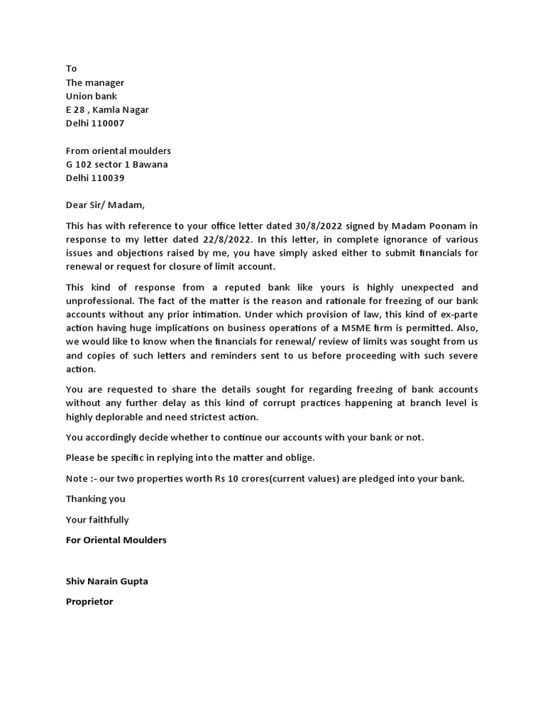 Reply Letter 11 | PDF