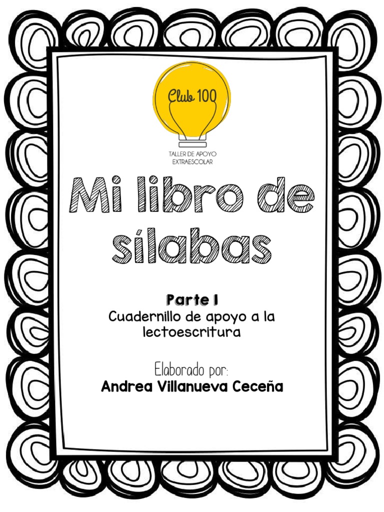 Mi libro de sílabas | PDF